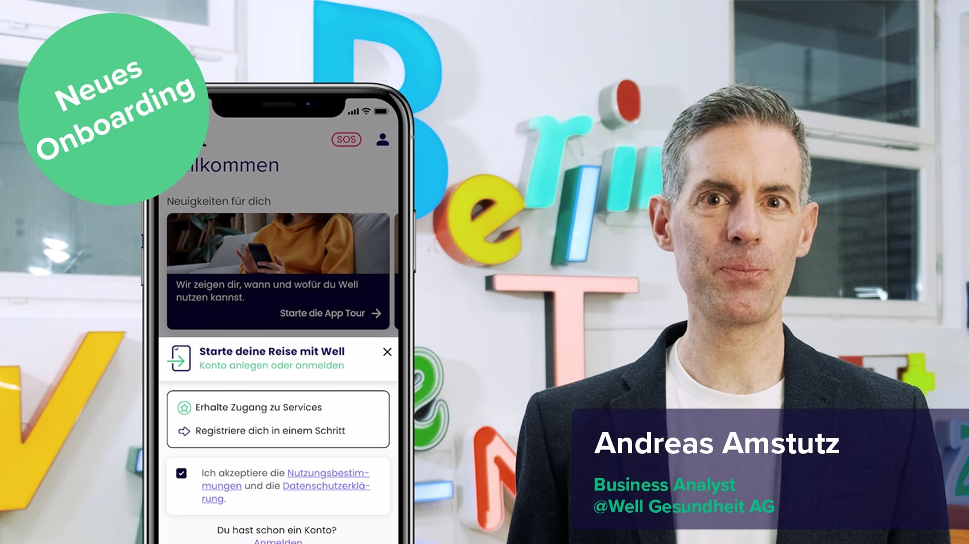 Müheloser Einstieg in die Well-App mit unserer neuen Onboarding-Funktion